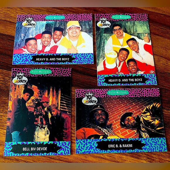 MTV | Design | Vintage 9s Yo Mtv Raps Collectible Cards | Poshmark